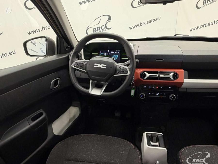 Brown Dacia Spring 2025 in Vilnius, with an engine capacity of 0.00 L and mileage of 5 thousand km for 12500 €, photo 16 on AUTOMOTO.COM.LV