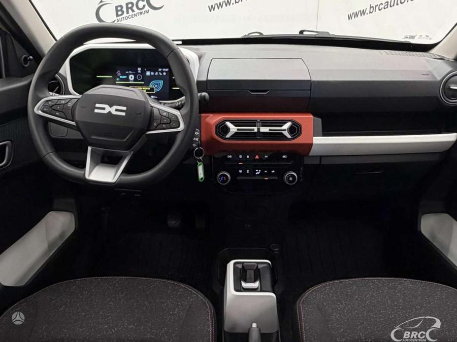 Brown Dacia Spring 2025 in Vilnius, with an engine capacity of 0.00 L and mileage of 5 thousand km for 12500 €, photo 17 on AUTOMOTO.COM.LV