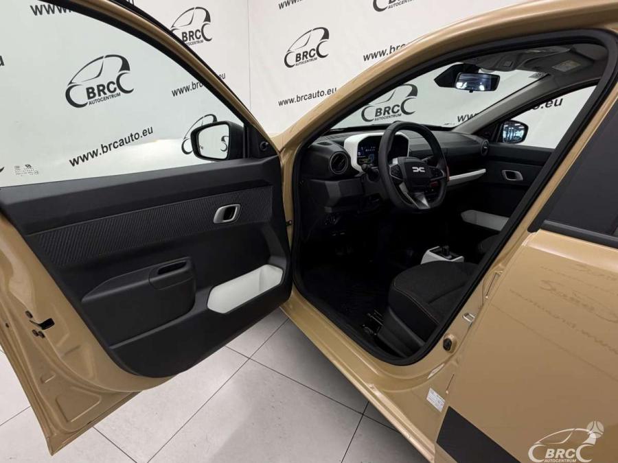 Brown Dacia Spring 2025 in Vilnius, with an engine capacity of 0.00 L and mileage of 5 thousand km for 12500 €, photo 20 on AUTOMOTO.COM.LV