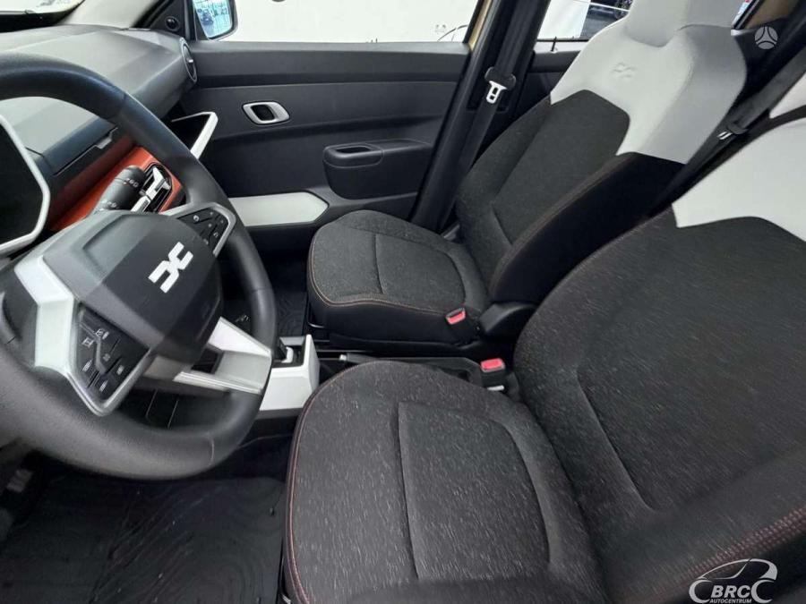 Brown Dacia Spring 2025 in Vilnius, with an engine capacity of 0.00 L and mileage of 5 thousand km for 12500 €, photo 24 on AUTOMOTO.COM.LV