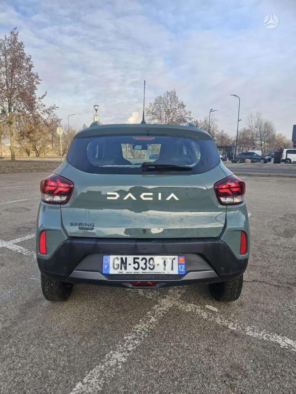 Zaļš Dacia Spring 2023 Kauņa, ar dzinēja tilpumu 0.00 L un nobraukumu 7 tūkst. km par 9750 €, foto 3 vietnē AUTOMOTO.COM.LV