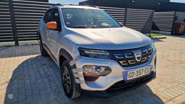 Grey Dacia Spring 2021 in Kaunas, with an engine capacity of 0.00 L and mileage of 67 thousand km for 4850 €, photo 5 on AUTOMOTO.COM.LV