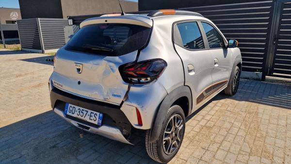 Grey Dacia Spring 2021 in Kaunas, with an engine capacity of 0.00 L and mileage of 67 thousand km for 4650 €, photo 7 on AUTOMOTO.COM.LV