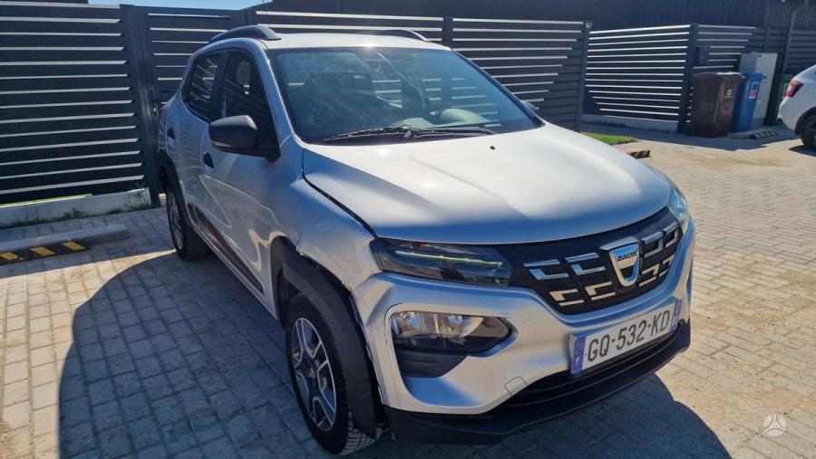 Grey Dacia Spring 2021 in Kaunas, with an engine capacity of 0.00 L and mileage of 34 thousand km for 5600 €, photo 6 on AUTOMOTO.COM.LV