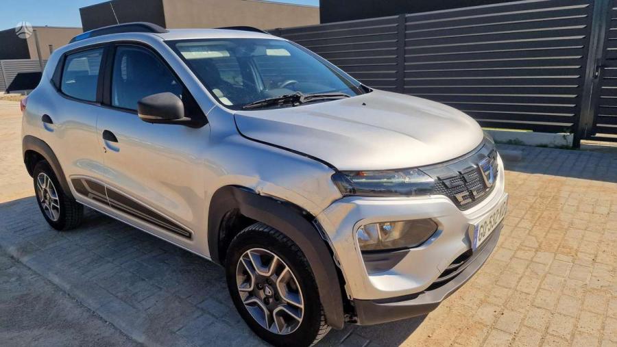 Grey Dacia Spring 2021 in Kaunas, with an engine capacity of 0.00 L and mileage of 34 thousand km for 5600 €, photo 10 on AUTOMOTO.COM.LV