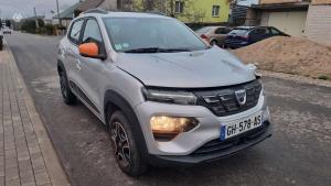 Grey Dacia Spring 2022 in Alytus, with an engine capacity of 0.00 L and mileage of 45 thousand km for 4650 €, photo  on AUTOMOTO.COM.LV