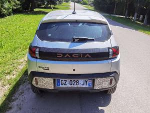 Grey Dacia Spring 2024 in Kaunas, with an engine capacity of 0.00 L and mileage of 6 thousand km for 6900 €, photo 7 on AUTOMOTO.COM.LV