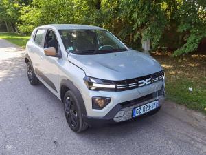 Grey Dacia Spring 2024 in Kaunas, with an engine capacity of 0.00 L and mileage of 6 thousand km for 6900 €, photo 10 on AUTOMOTO.COM.LV