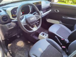 Grey Dacia Spring 2024 in Kaunas, with an engine capacity of 0.00 L and mileage of 6 thousand km for 6900 €, photo 15 on AUTOMOTO.COM.LV