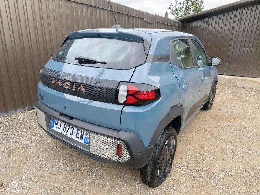 Grey Dacia Spring 2026 in Kaunas, with an engine capacity of 0.00 L and mileage of 3 thousand km for 7200 €, photo 8 on AUTOMOTO.COM.LV