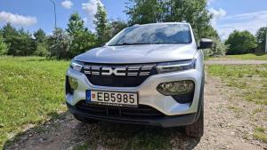 Pelēks Dacia Spring 2021 Elektrėnai, ar dzinēja tilpumu 0.00 L un nobraukumu 25 tūkst. km par 6200 €, foto 3 vietnē AUTOMOTO.COM.LV