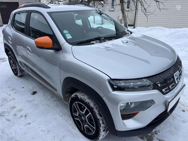 Grey Dacia Spring 2022 in Taurage, with an engine capacity of 0.00 L and mileage of 48 thousand km for 7900 €, photo 1 on AUTOMOTO.COM.LV