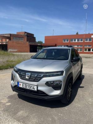 Grey Dacia Spring 2022 in Alytus, with an engine capacity of 0.00 L and mileage of 23 thousand km for 7450 €, photo  on AUTOMOTO.COM.LV