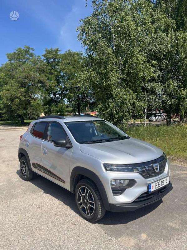 Grey Dacia Spring 2022 in Alytus, with an engine capacity of 0.00 L and mileage of 23 thousand km for 7450 €, photo 6 on AUTOMOTO.COM.LV