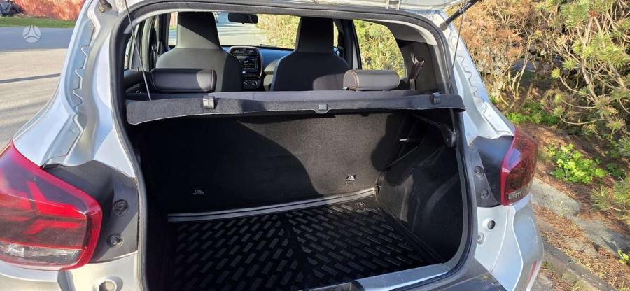 Pelēks Dacia Spring 2022 Kauņa, ar dzinēja tilpumu 0.00 L un nobraukumu 33 tūkst. km par 8990 €, foto 10 vietnē AUTOMOTO.COM.LV