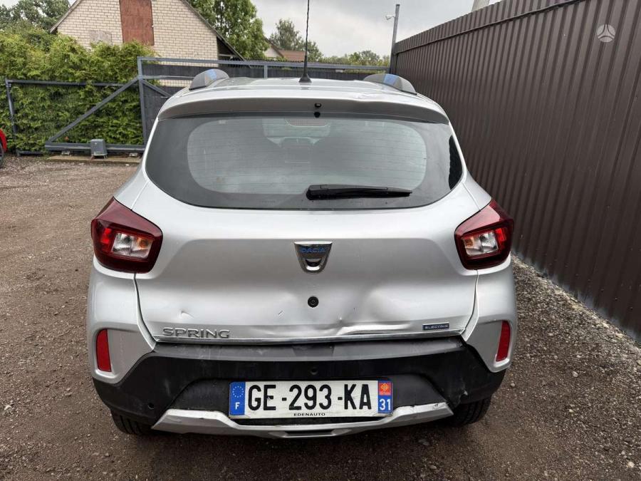 Pelēks Dacia Spring 2022 Kauņa, ar dzinēja tilpumu 0.00 L un nobraukumu 34 tūkst. km par 4999 €, foto 5 vietnē AUTOMOTO.COM.LV