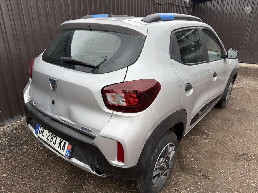 Pelēks Dacia Spring 2022 Kauņa, ar dzinēja tilpumu 0.00 L un nobraukumu 34 tūkst. km par 4999 €, foto 6 vietnē AUTOMOTO.COM.LV