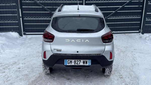 Grey Dacia Spring 2023 in Jonava, with an engine capacity of 0.00 L and mileage of 53 thousand km for 5750 €, photo 6 on AUTOMOTO.COM.LV