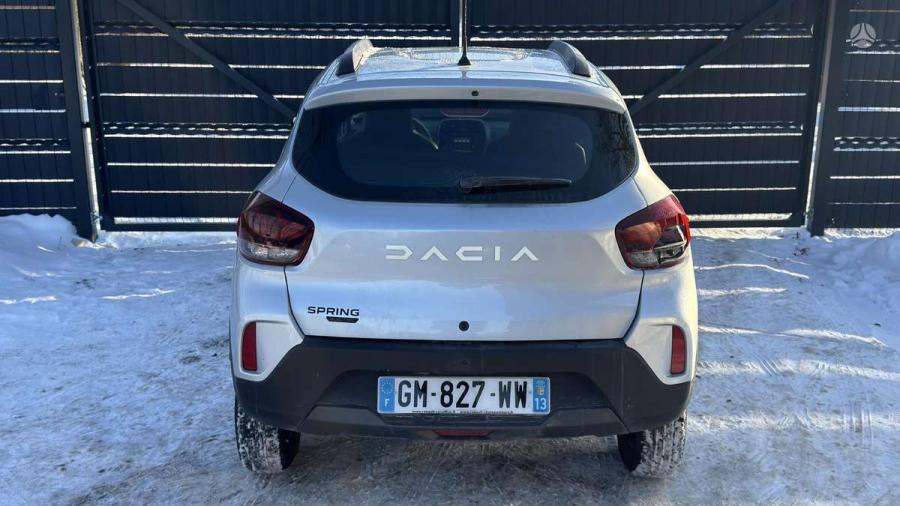 Pelēks Dacia Spring 2023 Jonava, ar dzinēja tilpumu 0.00 L un nobraukumu 50 tūkst. km par 4950 €, foto 14 vietnē AUTOMOTO.COM.LV