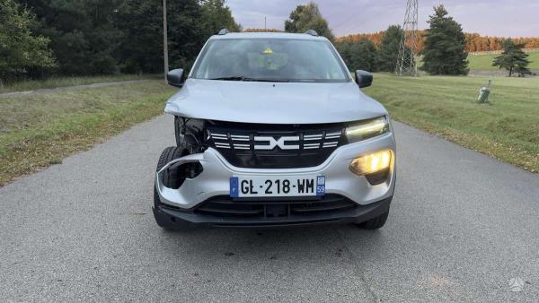 Grey Dacia Spring 2023 in Kaunas, with an engine capacity of 0.00 L and mileage of 60 thousand km for 5300 €, photo 1 on AUTOMOTO.COM.LV