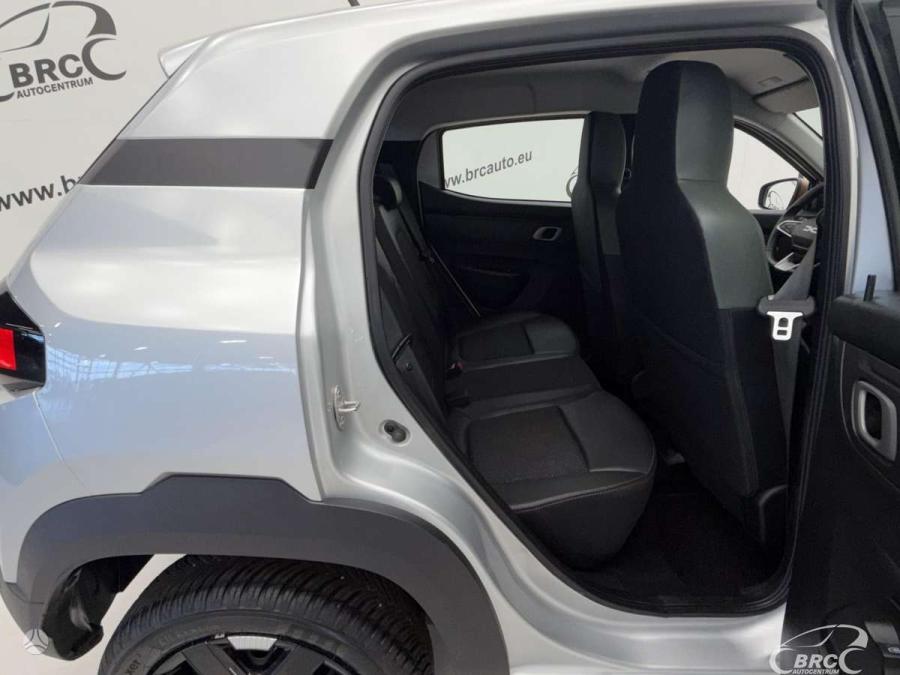 Grey Dacia Spring 2025 in Vilnius, with an engine capacity of 0.00 L and mileage of 1 thousand km for 13500 €, photo 11 on AUTOMOTO.COM.LV
