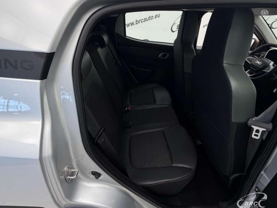 Grey Dacia Spring 2025 in Vilnius, with an engine capacity of 0.00 L and mileage of 1 thousand km for 13500 €, photo 12 on AUTOMOTO.COM.LV