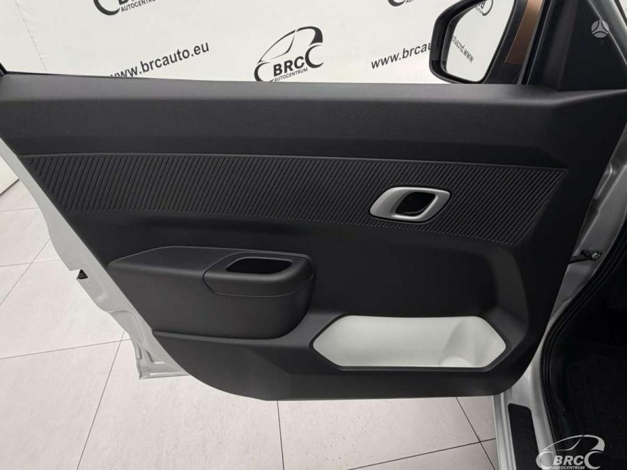 Grey Dacia Spring 2025 in Vilnius, with an engine capacity of 0.00 L and mileage of 1 thousand km for 13500 €, photo 21 on AUTOMOTO.COM.LV