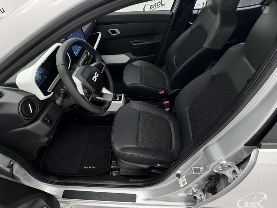Grey Dacia Spring 2025 in Vilnius, with an engine capacity of 0.00 L and mileage of 1 thousand km for 13500 €, photo 22 on AUTOMOTO.COM.LV