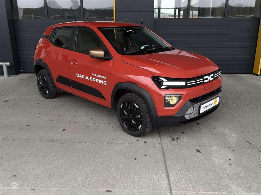 Sarkans Dacia Spring 2024 Viļņa, ar dzinēja tilpumu 0.00 L un nobraukumu 7 tūkst. km par 19500 €, foto 1 vietnē AUTOMOTO.COM.LV