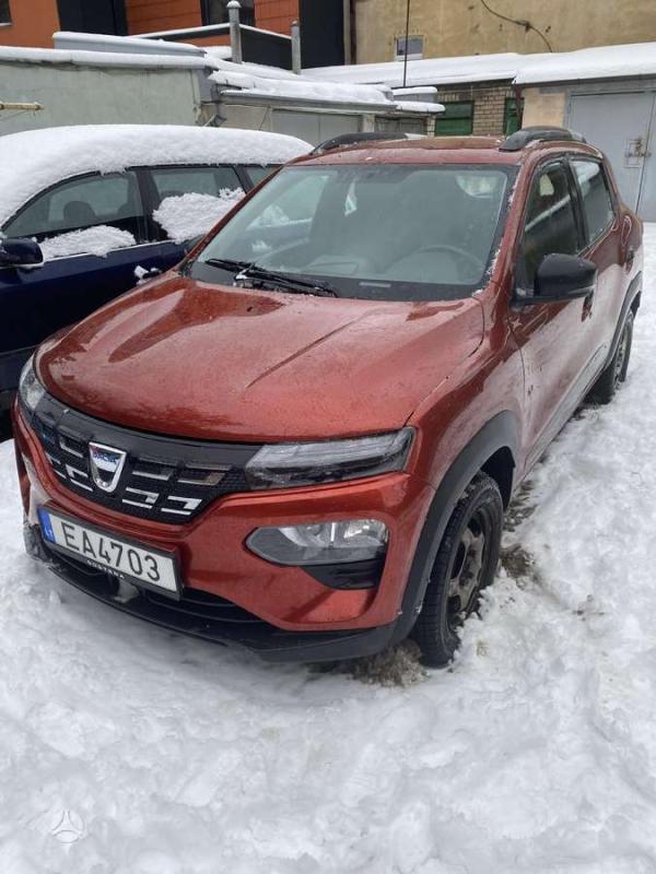 Sarkans Dacia Spring 2022 Kauņa, ar dzinēja tilpumu 0.00 L un nobraukumu 37 tūkst. km par 8500 €, foto 1 vietnē AUTOMOTO.COM.LV