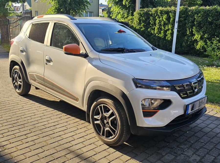 Balts Dacia Spring 2022 Klaipėda, ar dzinēja tilpumu 0.00 L un nobraukumu 26 tūkst. km par 11000 €, foto 3 vietnē AUTOMOTO.COM.LV