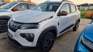 White Dacia Spring 2023 in Kaunas, with an engine capacity of 0.00 L and mileage of 25 thousand km for 5600 €, photo 5 on AUTOMOTO.COM.LV