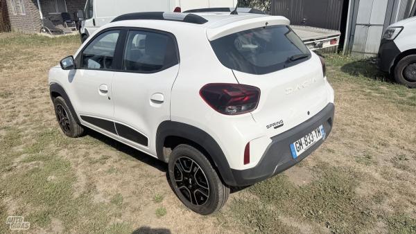 White Dacia Spring 2023 in Kaunas, with an engine capacity of 0.00 L and mileage of 15 thousand km for 5800 €, photo 1 on AUTOMOTO.COM.LV