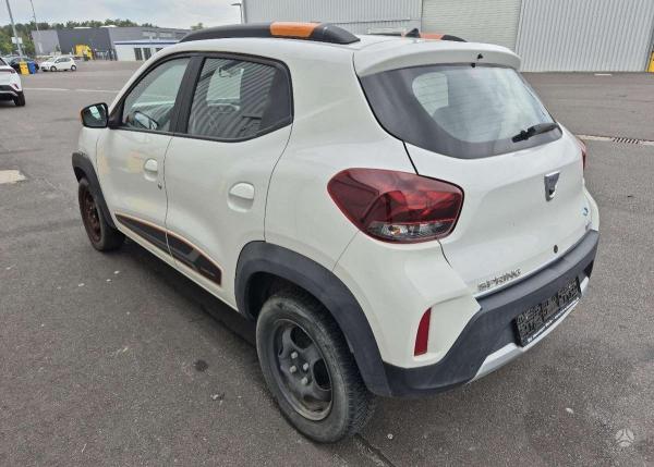 White Dacia Spring 2022 in Klaipeda, with an engine capacity of 0.00 L and mileage of 23 thousand km for 3999 €, photo 1 on AUTOMOTO.COM.LV