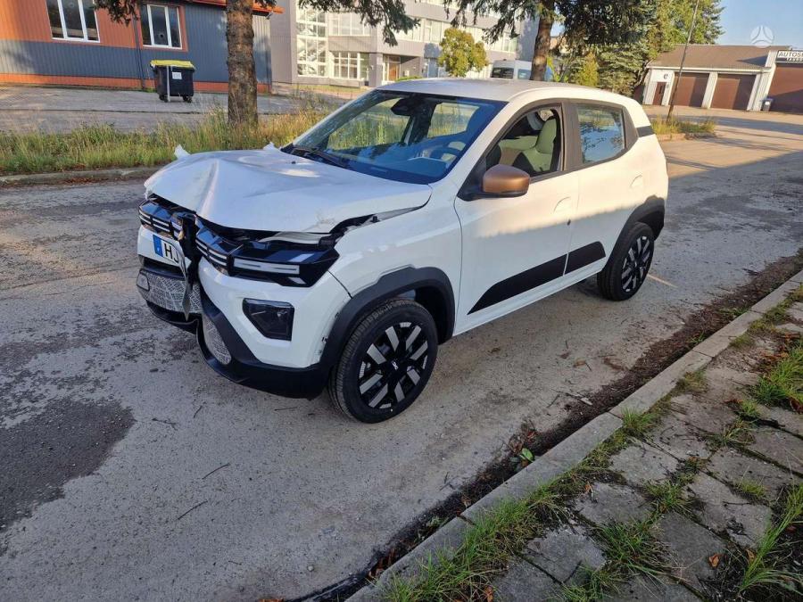 Balts Dacia Spring 2026 Tauragė, ar dzinēja tilpumu 0.00 L un nobraukumu 0 tūkst. km par 11900 €, foto 1 vietnē AUTOMOTO.COM.LV