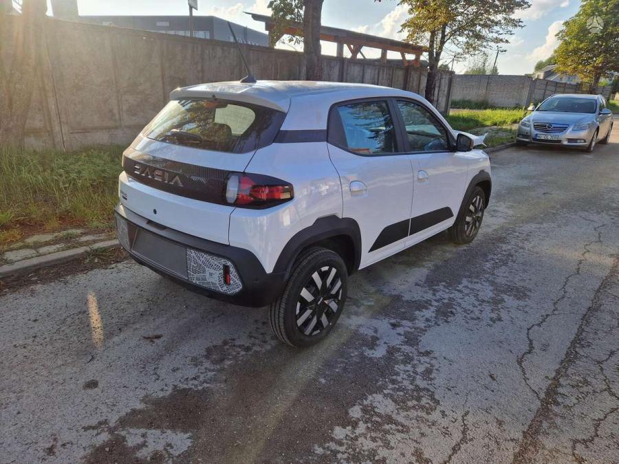 Balts Dacia Spring 2026 Tauragė, ar dzinēja tilpumu 0.00 L un nobraukumu 0 tūkst. km par 11900 €, foto 5 vietnē AUTOMOTO.COM.LV