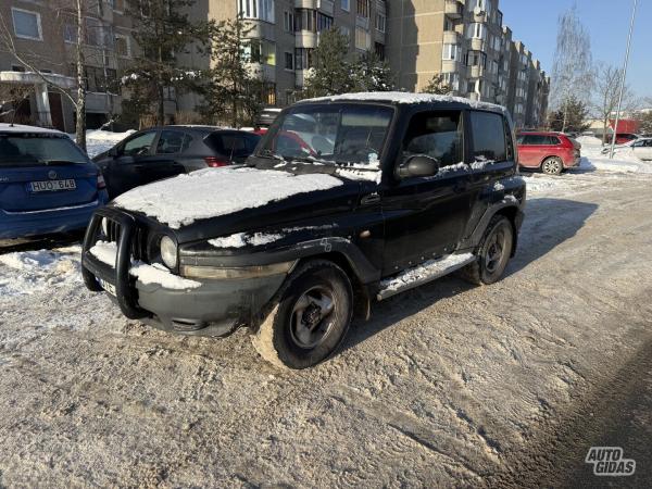 Daewoo Korando 2001 in Vilnius, with an engine capacity of 2.90 L and mileage of 220 thousand km for 1100 €, photo 1 on AUTOMOTO.COM.LV