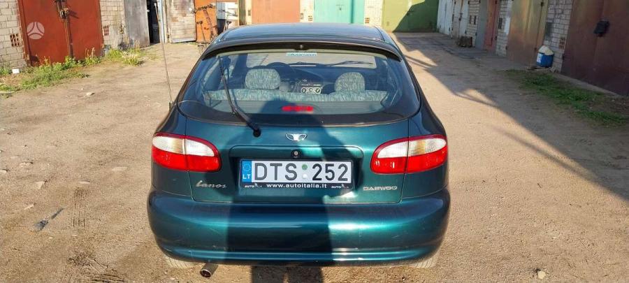 Zaļš Daewoo Lanos 1998 Kėdainiai, ar dzinēja tilpumu 1.35 L un nobraukumu 174 tūkst. km par 900 €, foto 5 vietnē AUTOMOTO.COM.LV