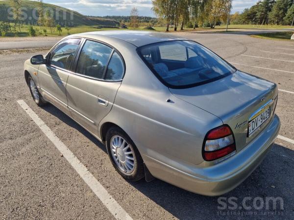 Grey Daewoo Leganza 1999 in Jekabpils, with an engine capacity of 2.00 L and mileage of 200 thousand km for 1900 €, photo 3 on AUTOMOTO.COM.LV