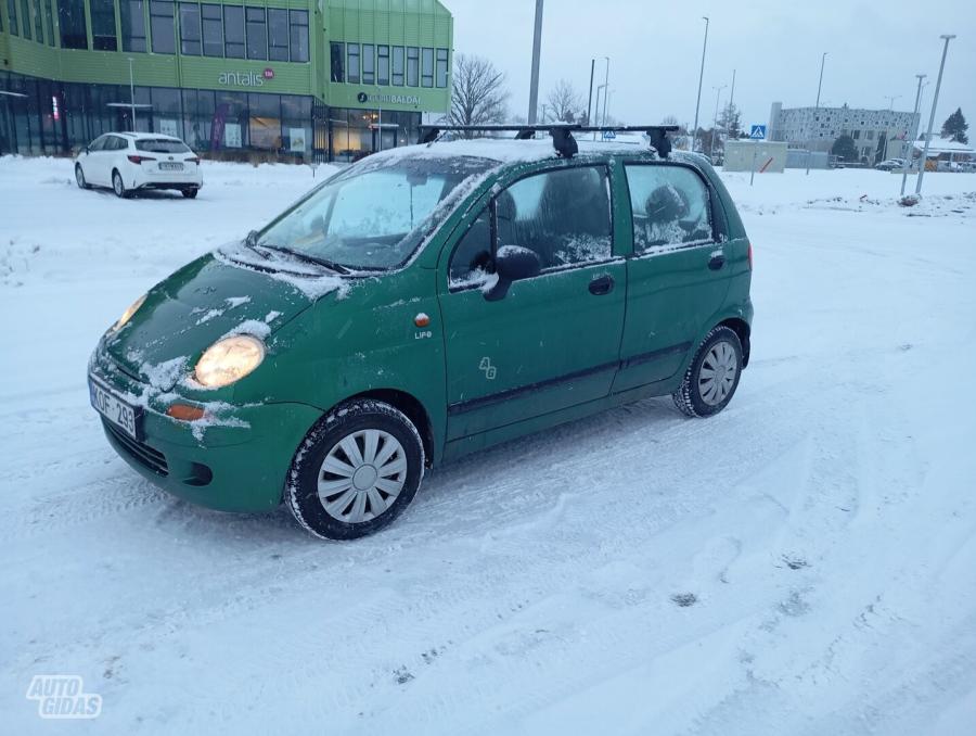 Daewoo Matiz 2002 Kauņa, ar dzinēja tilpumu 0.80 L un nobraukumu 87 tūkst. km par 650 €, foto 2 vietnē AUTOMOTO.COM.LV
