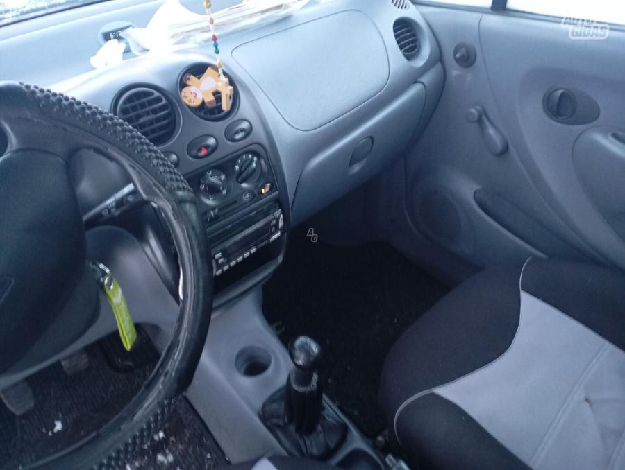 Daewoo Matiz 2002 Kauņa, ar dzinēja tilpumu 0.80 L un nobraukumu 87 tūkst. km par 650 €, foto 8 vietnē AUTOMOTO.COM.LV