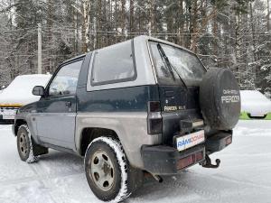 Green Daihatsu Feroza 1992 in Jonava, with an engine capacity of 1.59 L and mileage of 66 thousand km for 2350 €, photo 6 on AUTOMOTO.COM.LV