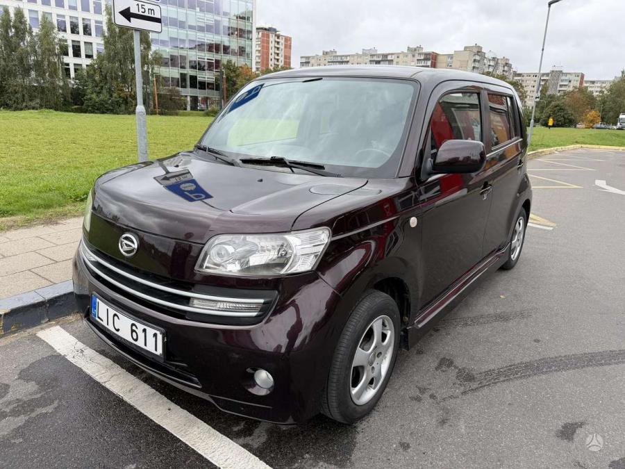 Violet Daihatsu Materia 2008 in Vilnius, with an engine capacity of 1.30 L and mileage of 79 thousand km for 3500 €, photo 1 on AUTOMOTO.COM.LV