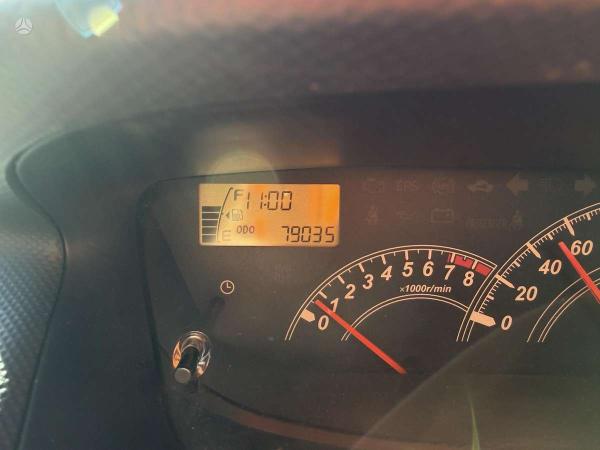 Violet Daihatsu Materia 2008 in Vilnius, with an engine capacity of 1.30 L and mileage of 79 thousand km for 3500 €, photo 6 on AUTOMOTO.COM.LV