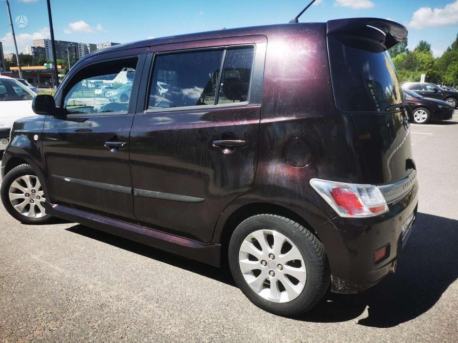 Violet Daihatsu Materia 2007 in Vilnius, with an engine capacity of 1.50 L and mileage of 136 thousand km for 3850 €, photo 44 on AUTOMOTO.COM.LV