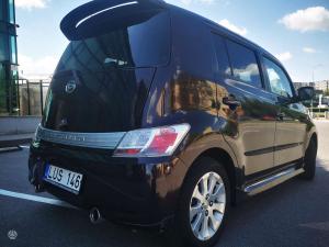 Violets Daihatsu Materia 2007 Viļņa, ar dzinēja tilpumu 1.50 L un nobraukumu 137 tūkst. km par 3850 €, foto 8 vietnē AUTOMOTO.COM.LV