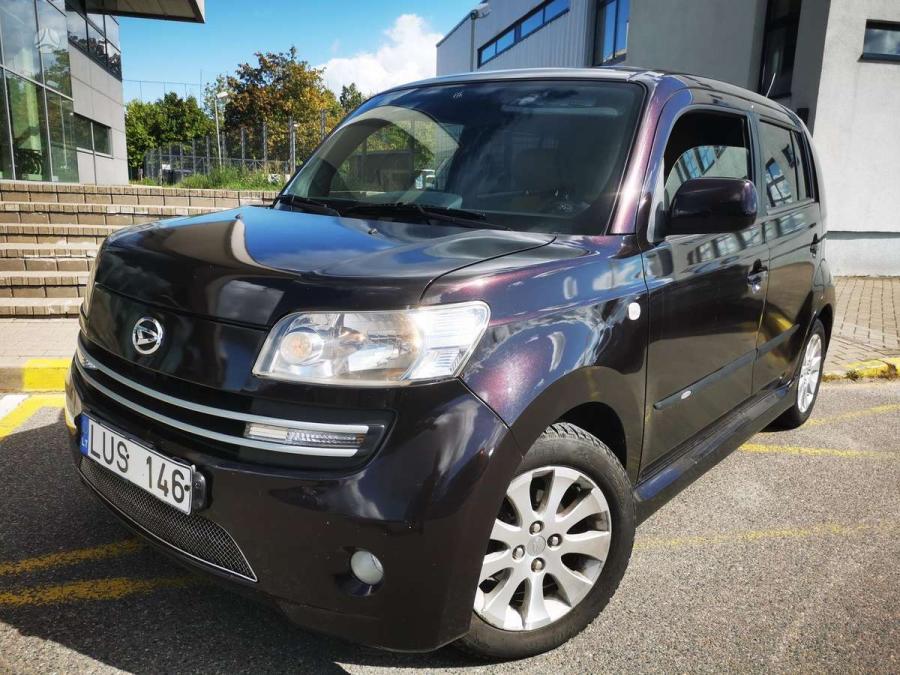 Violets Daihatsu Materia 2007 Viļņa, ar dzinēja tilpumu 1.50 L un nobraukumu 136 tūkst. km par 3745 €, foto 21 vietnē AUTOMOTO.COM.LV