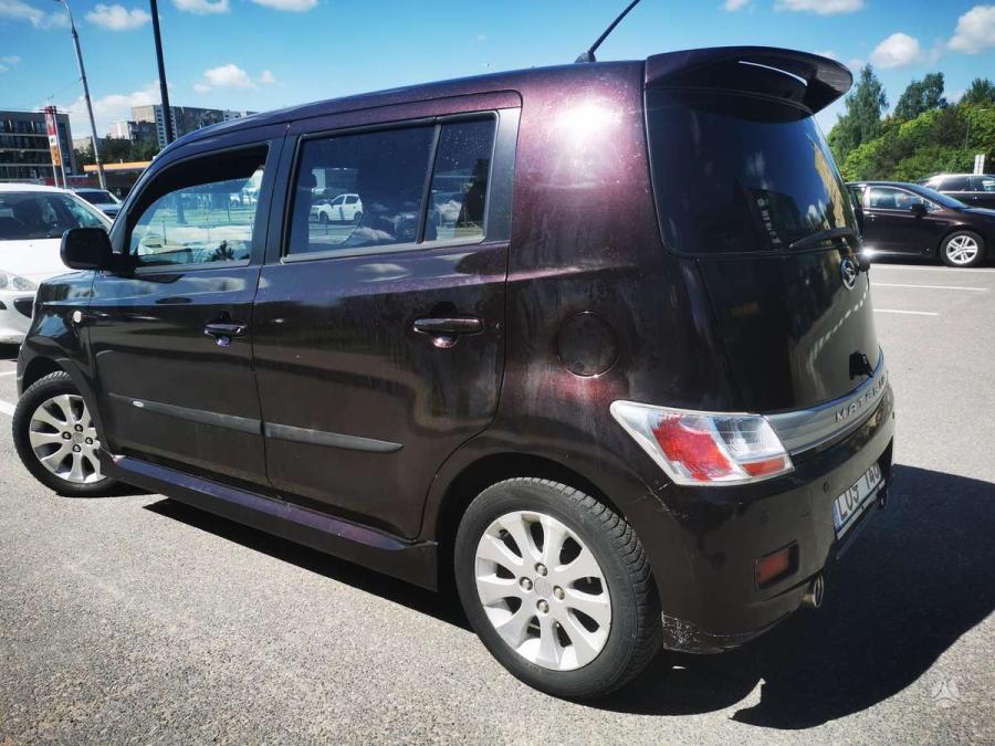 Violet Daihatsu Materia 2007 in Vilnius, with an engine capacity of 1.50 L and mileage of 136 thousand km for 3875 €, photo 23 on AUTOMOTO.COM.LV