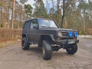 Melns Daihatsu Rocky 1996 Rīga, ar dzinēja tilpumu 3.00 L un nobraukumu 233 tūkst. km par 1950 €, foto 16 vietnē AUTOMOTO.COM.LV