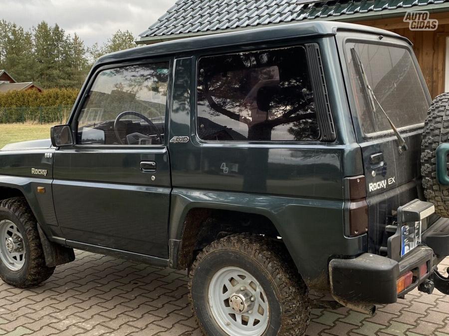 Daihatsu Rocky 1993 Viļņa, ar dzinēja tilpumu 2.80 L un nobraukumu 23 tūkst. km par 9900 €, foto 3 vietnē AUTOMOTO.COM.LV